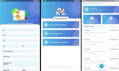 Aplikasi Android Pendataan KTP Dukungan Calon Independen Pilkada Aswandi Blog