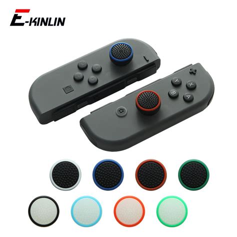 Pcs Glow Luminous Silicone Joystick Cap Controller Thumb Stick Case For Nintendo Switch Lite