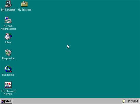 The Screenshot Of An Old Computer Screen