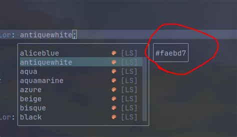 how can highlight color in completion document · issue 63 · neoclide