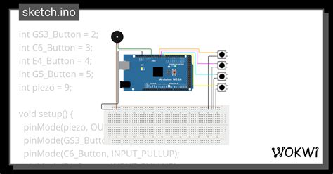 Piano Mini Wokwi Esp32 Stm32 Arduino Simulator