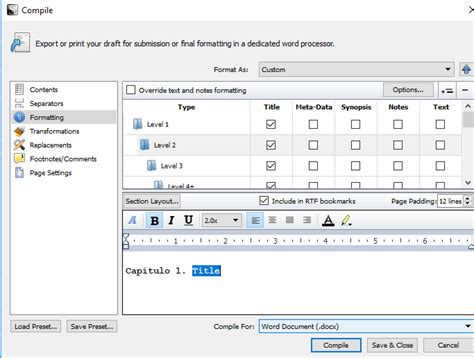Saving Preset Annoying Behavior Scrivener For Windows Literature And Latte Forums