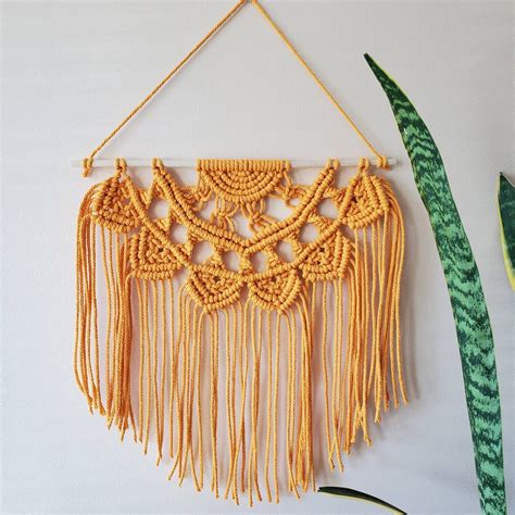 Macrame PDF Pattern Set Of Macrame Wall Hanging Etsy