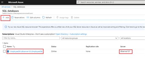 Azure Sql Basics Finding Azure Sql Databases In The Azure Portal Harvesting Clouds