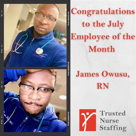Huge Shoutout To James Owusu Who Has Been Working With Trusted Nurse