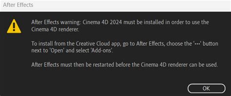 Solved Cinema 4d Renderer Causes Mogrt Export Issues Adobe Community 13478420