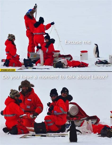 excuse me do you have a moment to talk about linux r linuxmemes