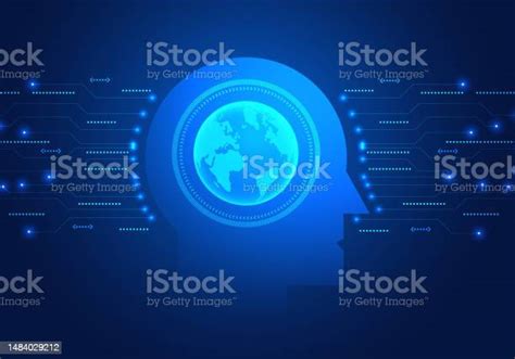 인공지능 로봇은 내부에 지구본이 있고 측면에 회로 기판이 있어 전 세계적으로 인간을 돕고 비즈니스 개발을 돕기 위해 사용되고 있는 Ai 시스템을 말합니다 3차원 형태에 대한