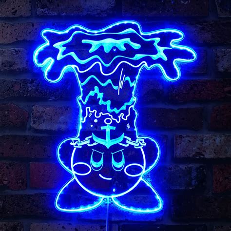 Kirby Dynamic Rgb Edge Lit Led Sign Proledsign