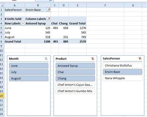 Add Pivottables And Slicers To Excel Programmatically C Sample