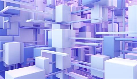 Premium Photo Isometric Cubes Background 3d Blocks Background Hypercube 3d Blocks Design