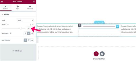 How To Add A Vertical Divider With Elementor Pluginsforwp