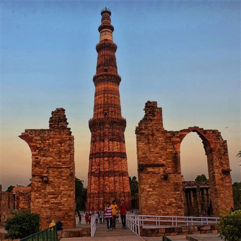 Qutub Minar Complex Architecture Photography