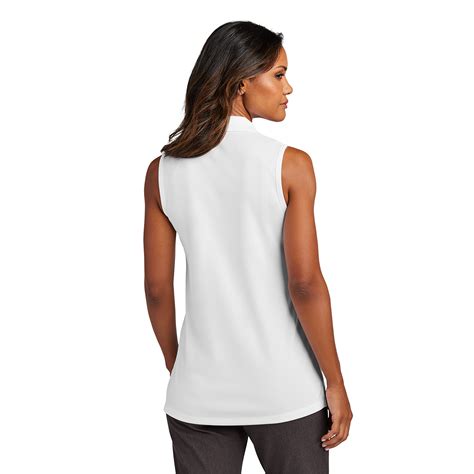 White Day Port Authority® Womens Dry Zone® Uv Micro Mesh