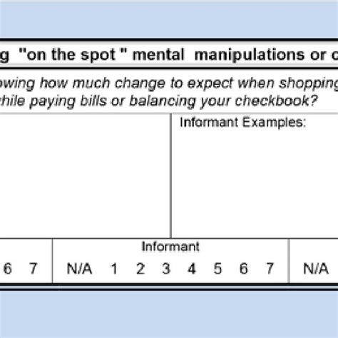 An Example Question From The Original Version Of The Cognitive