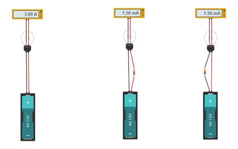 Circuit Design Voltage And Current Lab 616 Tinkercad