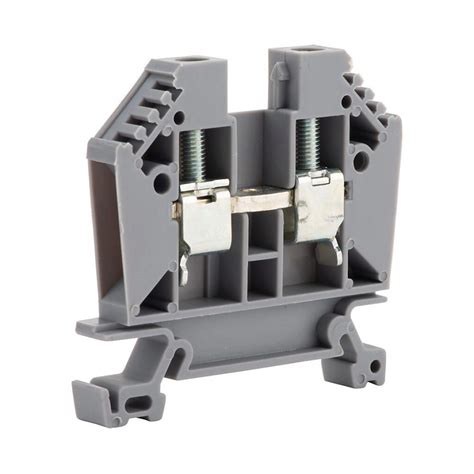 Terminal Block 8awg 600v Grey Single Level Terminal Blocks Din Rail Mounted Connectors And Terminal Block 8awg 600v Grey Single Level Terminal Blocks Din Rail Mounted Connectors And