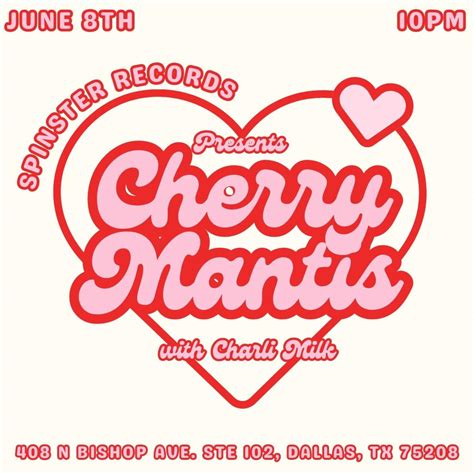 Spinster Records Event Calendar