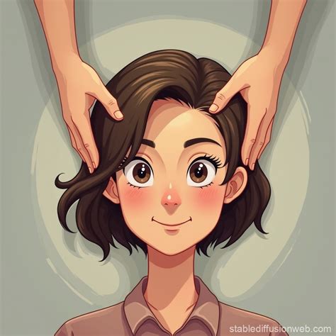 Head Massage Promotional Image Stable Diffusion Online