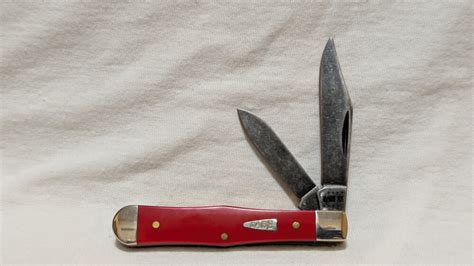 Case Xx Small Swell Center Jack Red Synthetic Wstonewash Blade