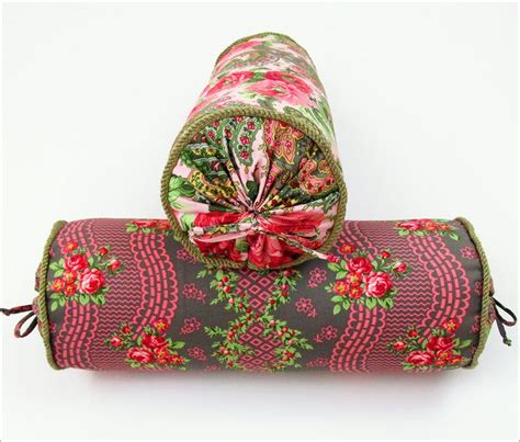 Vintage Style Floral Bolsters Bolster Pillow Diy Fabric Sewing Pillows
