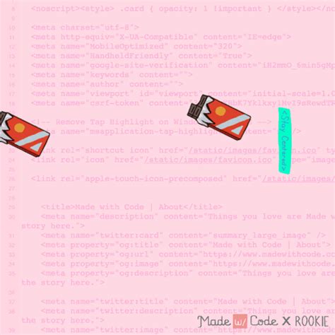 Rookie Made With Code X Rookie Reader Collages