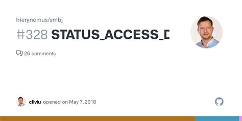 status access denied 3221225506 3221225506 · issue 328 · hierynomus