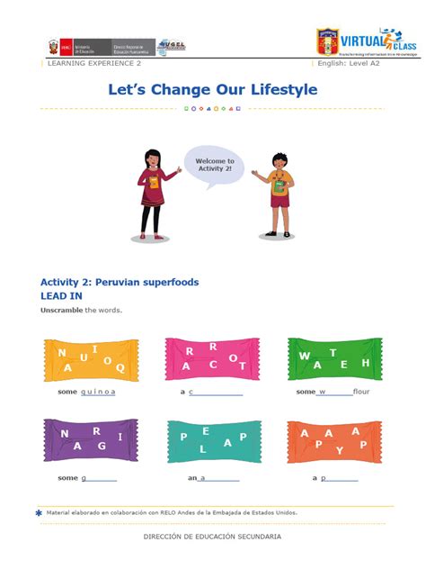 Learning Experience 2 Activity 2 A2 Download Free Pdf Foods Cuisine