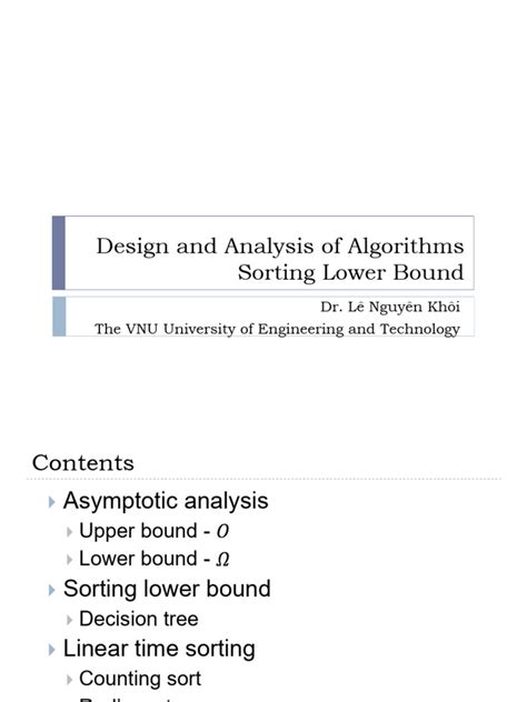 08sortinglowerbound Pdf Theoretical Computer Science Applied Mathematics
