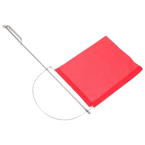 Moluckfu Small Cloth Flags Fabric Red For Yacht Outdoor Decor 1pack