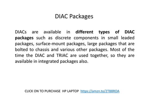 Diac Pptx Consumer Electronics Technology And Computing