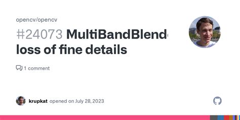 multibandblender loss of fine details · issue 24073 · opencv opencv · github