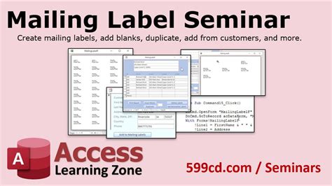 Mailing Labels In Access At Harrison Greenwood Blog
