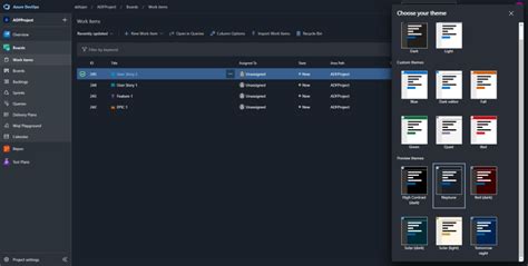 Bored With Dark And Light Themes In Azure Devops Try Experimental
