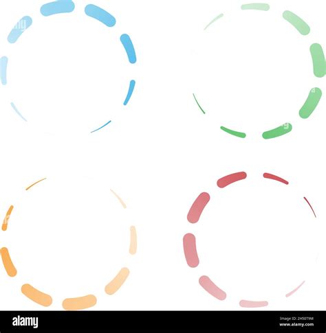 Progress Steps Phases Indicator Preloader Buffer Shape Circle