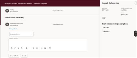 To Enable Long Description On Employee Manager Assessment Pages On Redwood — Cloud Customer Connect