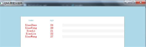 Qml学习十八：tableview的简单使用（使用cmodelqml Tableview C Csdn博客