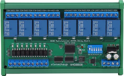 Rs485 Relay Board 24v Industrial Relay Module 8 Philippines Ubuy