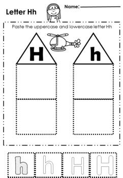 Letter Hh Preschool Worksheetsalphabet Tracing Sounds Preschool