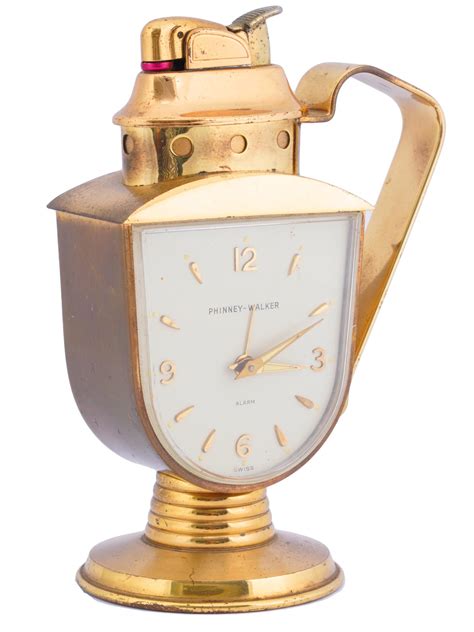 Lot 212 American Phinney Walker Evans Alarm Clock Lighter