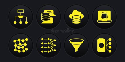 Set Neural Network Processor Cpu Funnel Filter Cloud Database