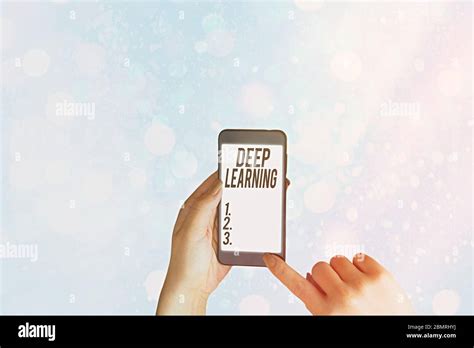 Writing Note Showing Deep Learning Business Concept For Hierarchical
