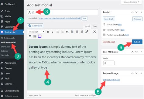 How To Create A Testimonial Slider In Wordpress