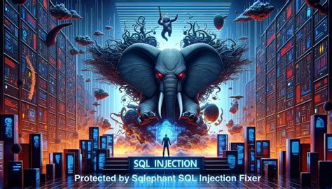 A Solution Against Sql Injection With Sqlephant Aai Powered Tool To Fix Sal Injectionssql