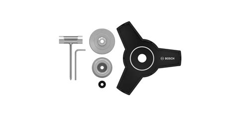 Conjunto De Lâminas Para Roçadora Acessório De Sistema Bosch Diy