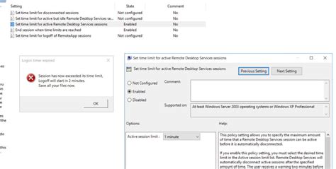 Rds Session Time Limits Ayarları Hakan Uzuner