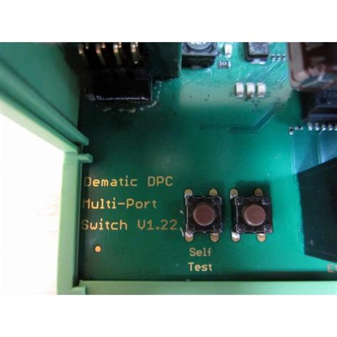 Dematic 110214 DPC Multi Port Switch Unit Used Mara Industrial