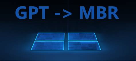 Как преобразовать диск Gpt в Mbr