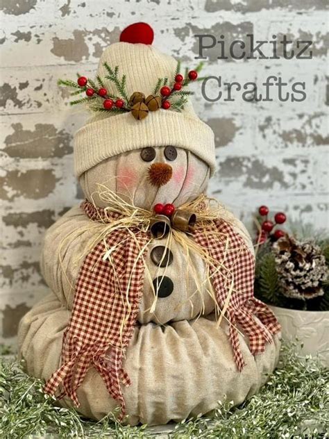 Pickitz Crafts Christmas Crafts Snowman Crafts Diy Snowman Crafts