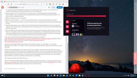 Opera GX Not Opening Opera Forums